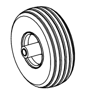 Hopper Wheel - 10" Low Profile | Westfield Auger Parts | Beulah Machinery