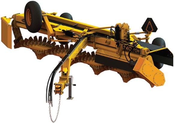 Rock Rake 15' (Hydraulic Fold, Hyd Drive) | Beulah Machinery