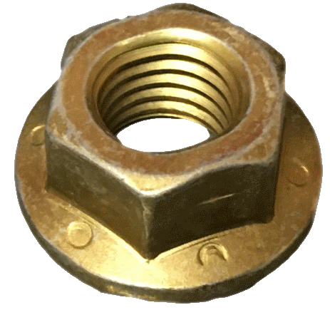 NUT, FLG, LOCK, 1/2, UNC, GR G, ZP | Beulah Machinery